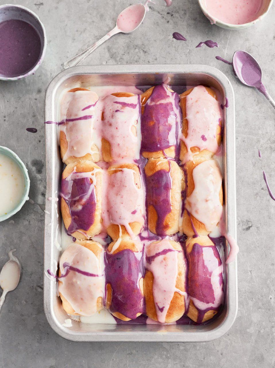 Iced buns | Jamie Oliver recipes