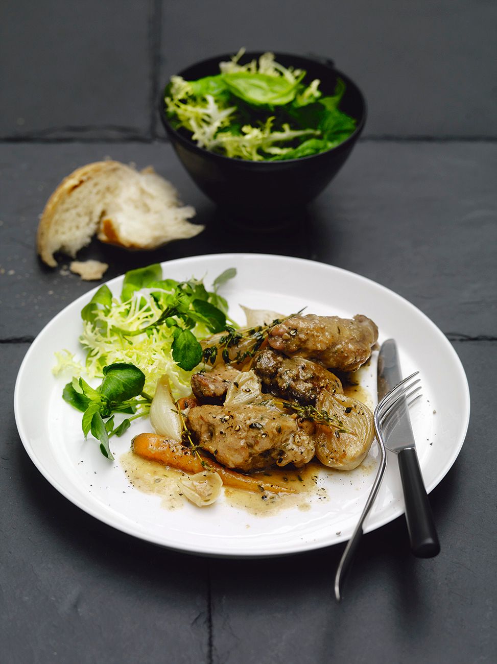 Wild rabbit stew | Jamie magazine recipes