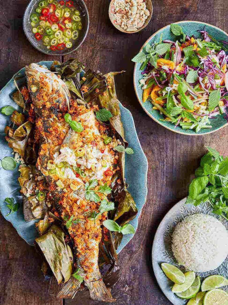 Malaysian-style whole fish | Jamie Oliver recipes
