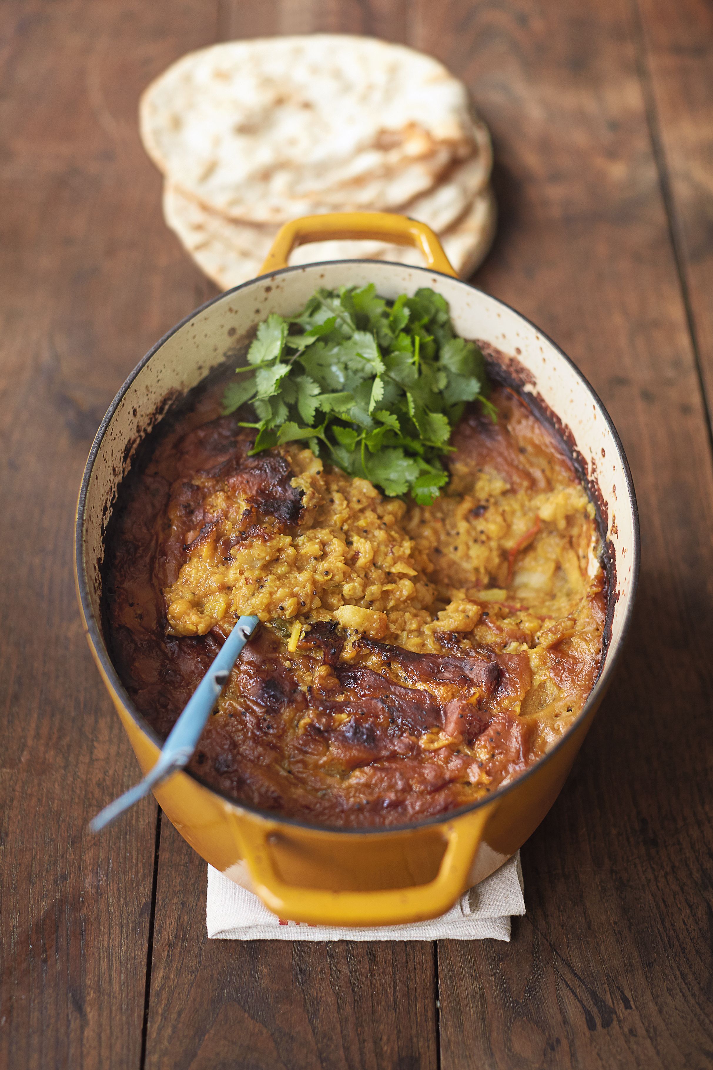 Baked tarka daal