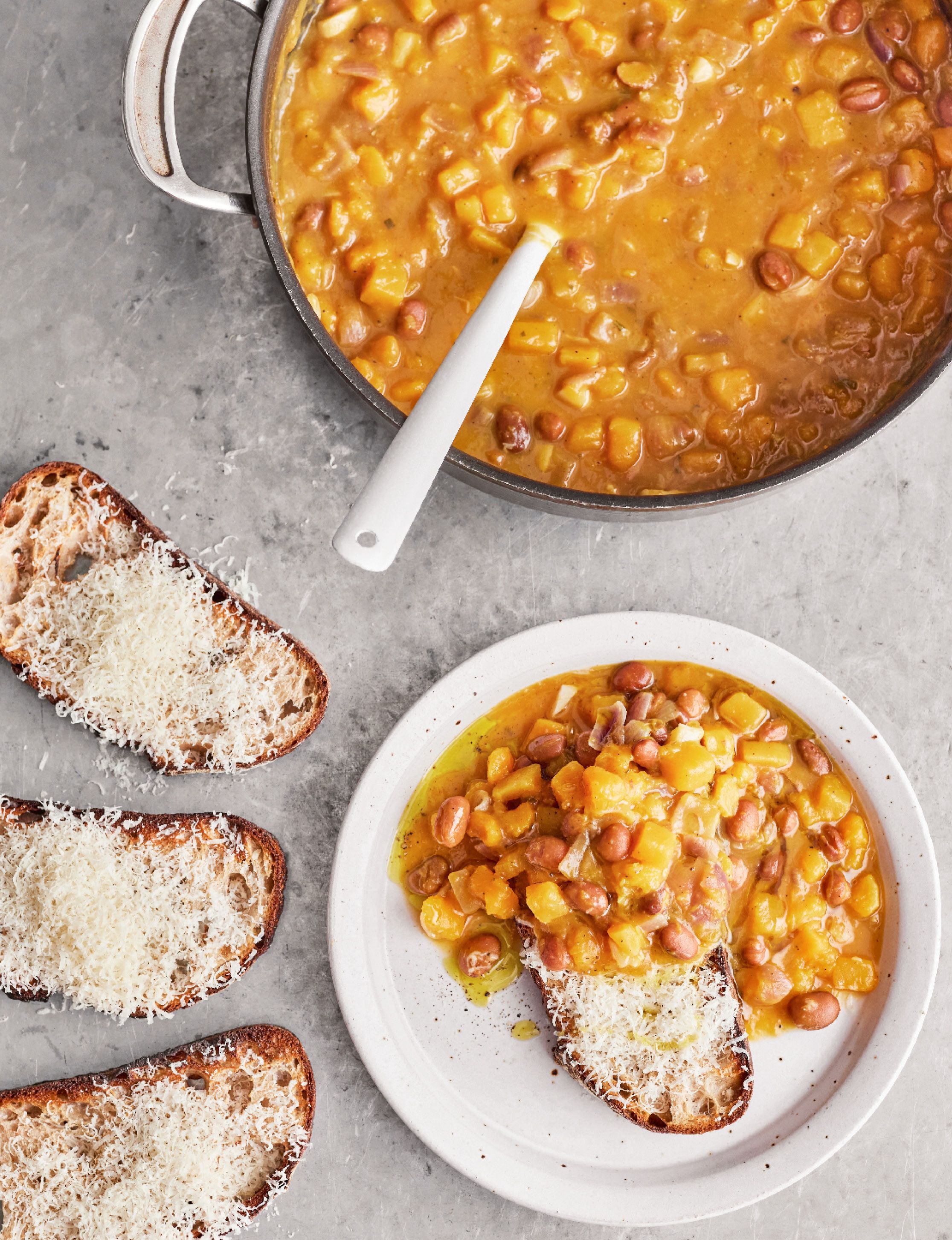Sumptuous squash soup