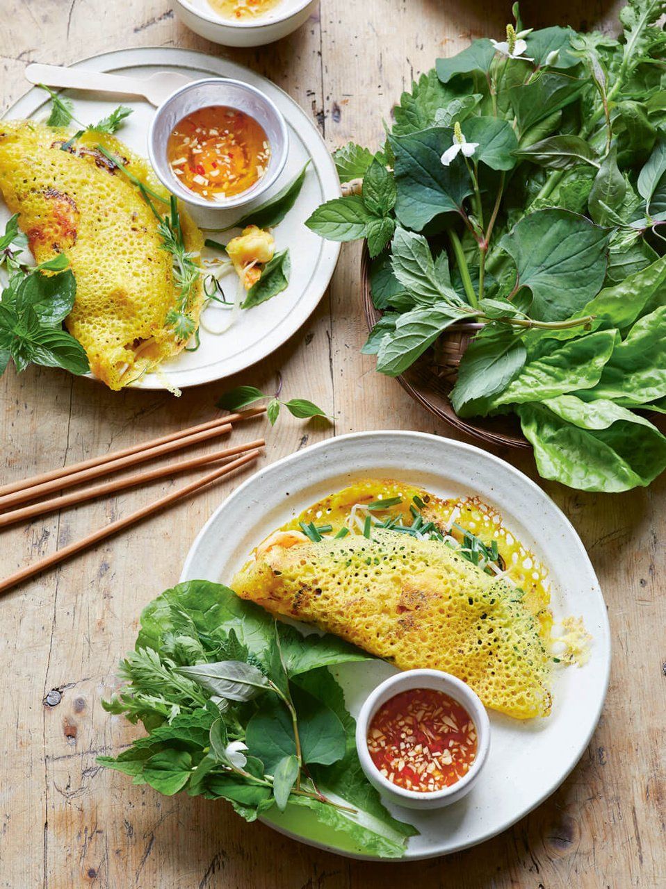 Sizzling crêpes with prawns | Prawn recipes