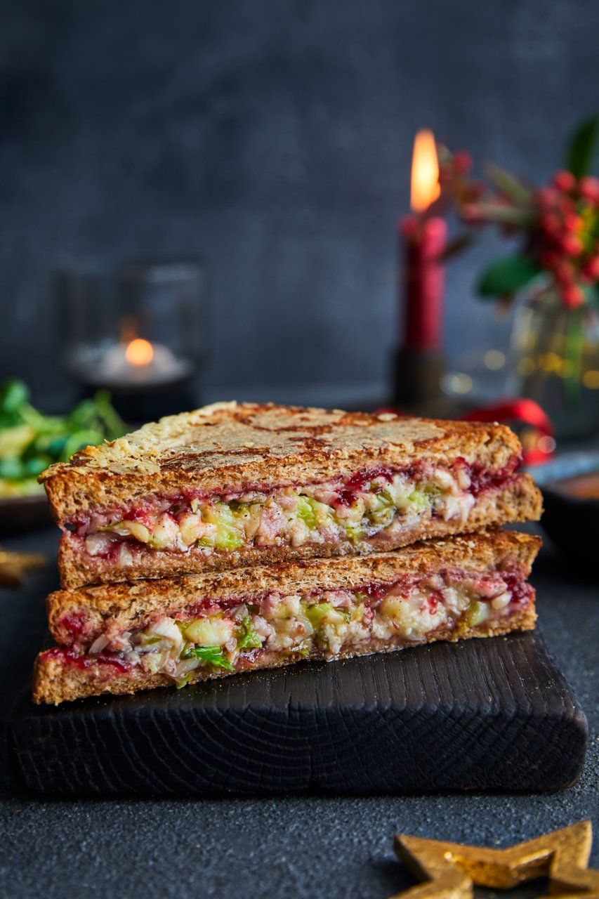 Christmas leftovers toastie