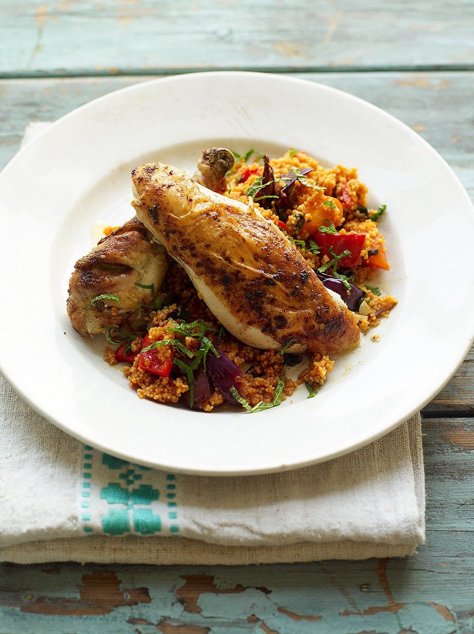 Chicken and Cous Cous | Chicken Recipes | Jamie Oliver Recipes