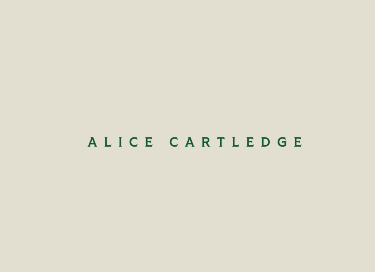 Conservation Architect | Alice Cartledge