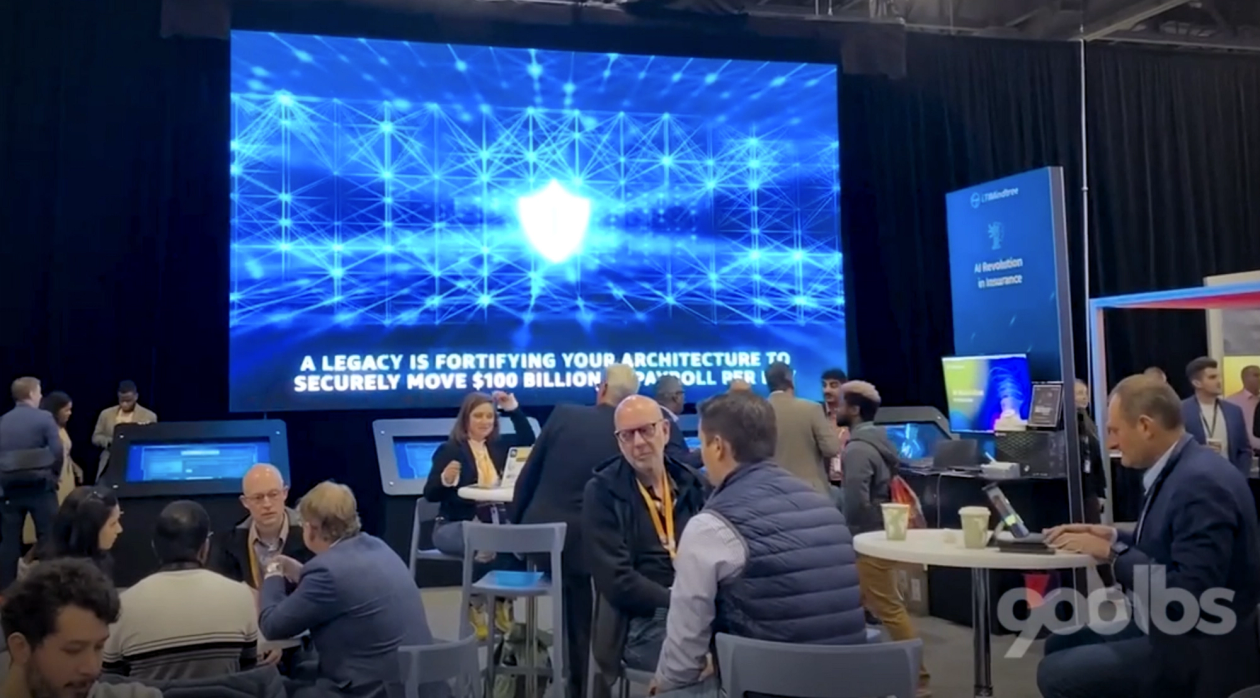 2023 AWS re:Invent Expo: Financial Services Booth