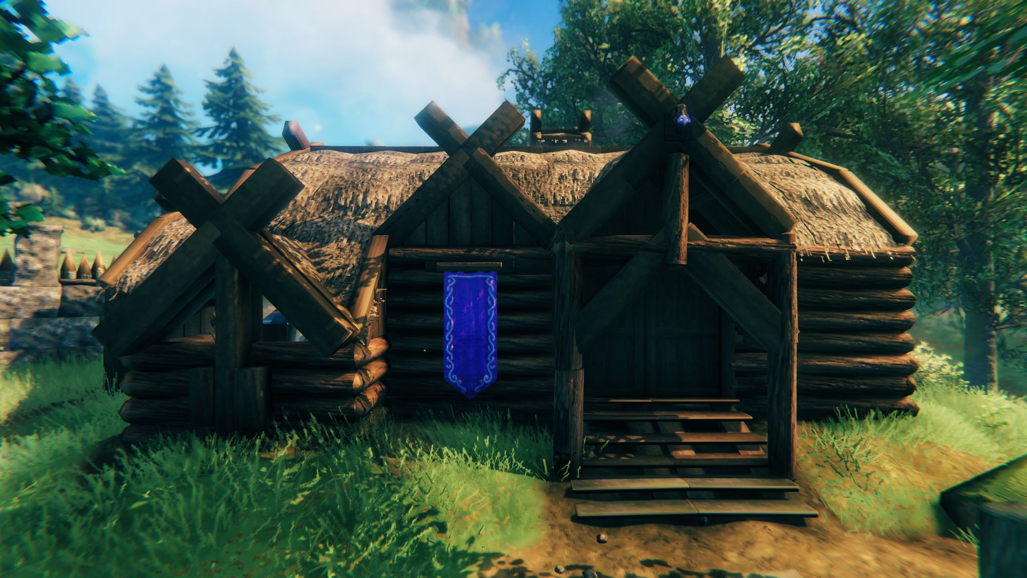 Trophy cabin, for trophies.