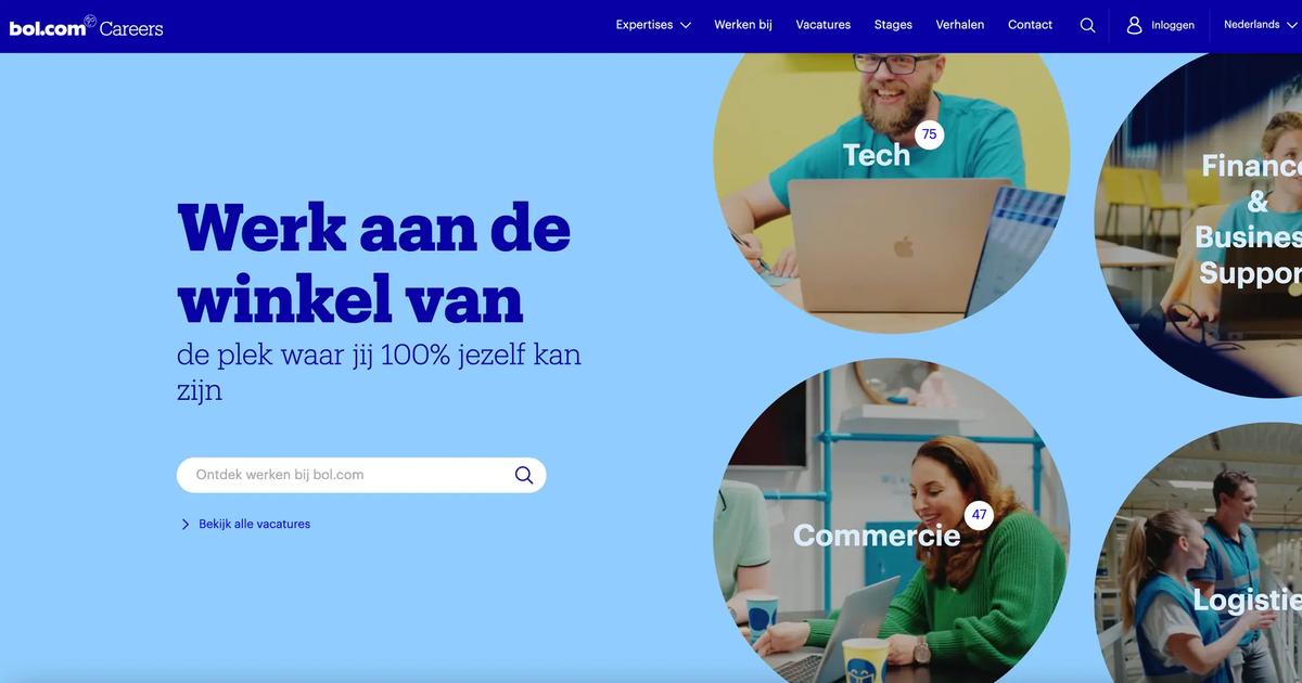 Get to work on bol.com - Kaliber Interactive