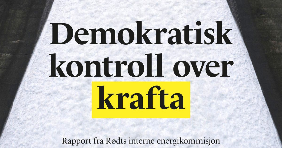 Demokratisk kontroll over krafta.
