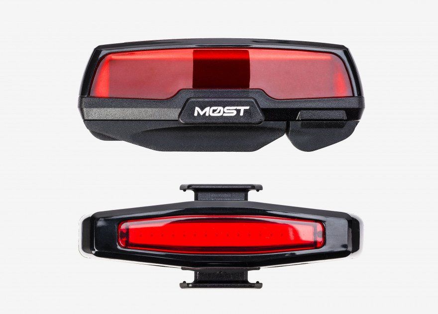 Tail light RED EDGE Black AM