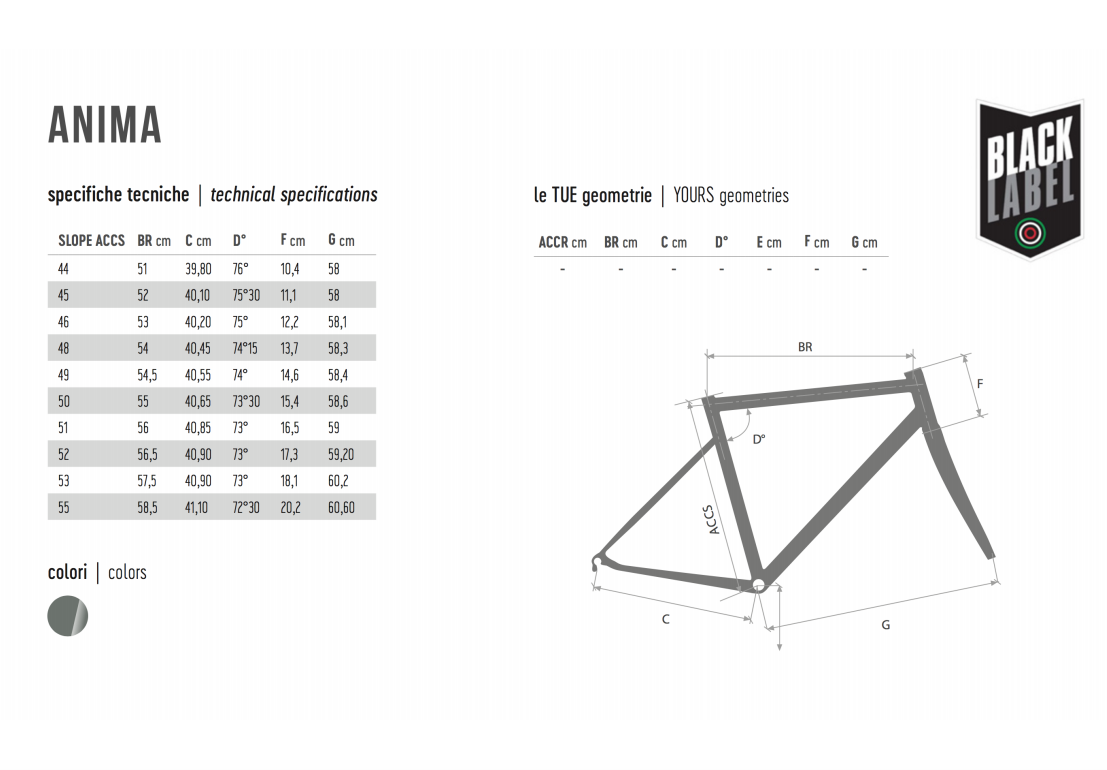 De Rosa Anima Disc 2026 | Campagnolo Super Record 2x13s WRL | Cicli ...