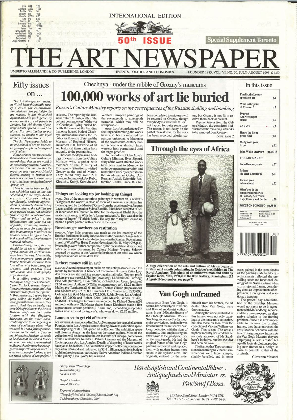 From the archives: take a look at six of the best front pages published ...