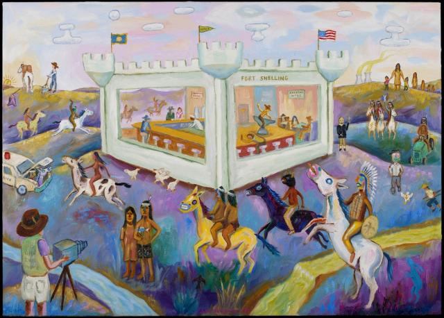 Jim Denomie, Ojibwe artist who painted the ‘raw realities of America ...