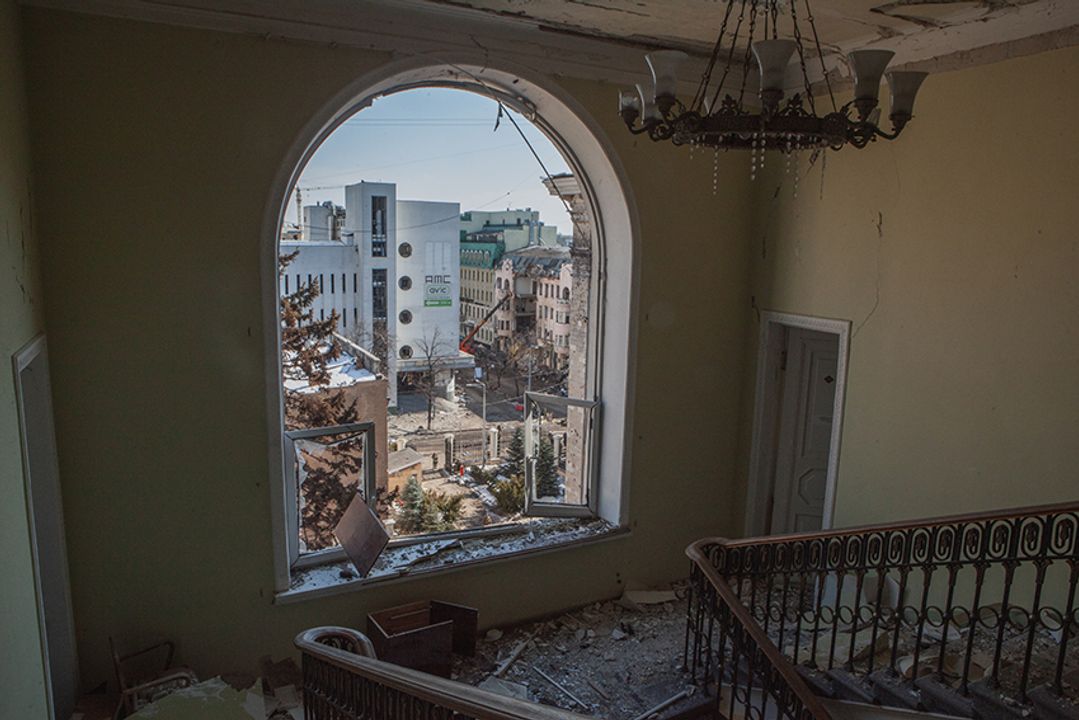 Photographer chronicles the destruction of the 'Ukrainian Stalingrad'