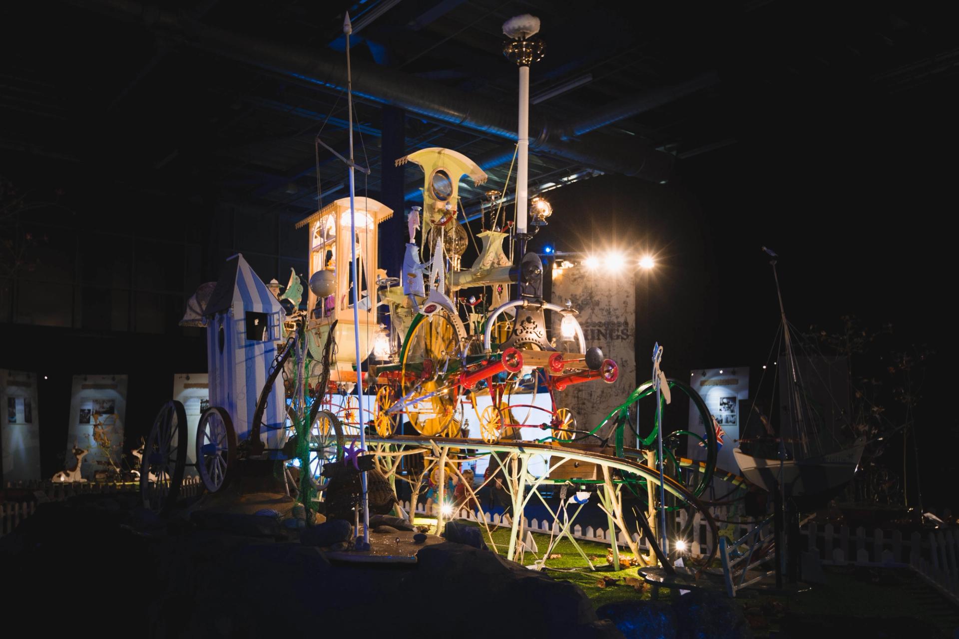 Chitty Chitty Bang Bang designer's giant machine sculptures up for auction