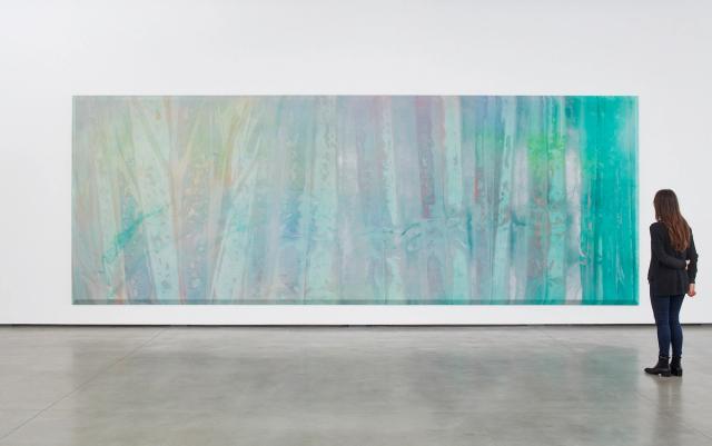 Sam Gilliam, a painter revered for draped canvases rich in colour, has ...