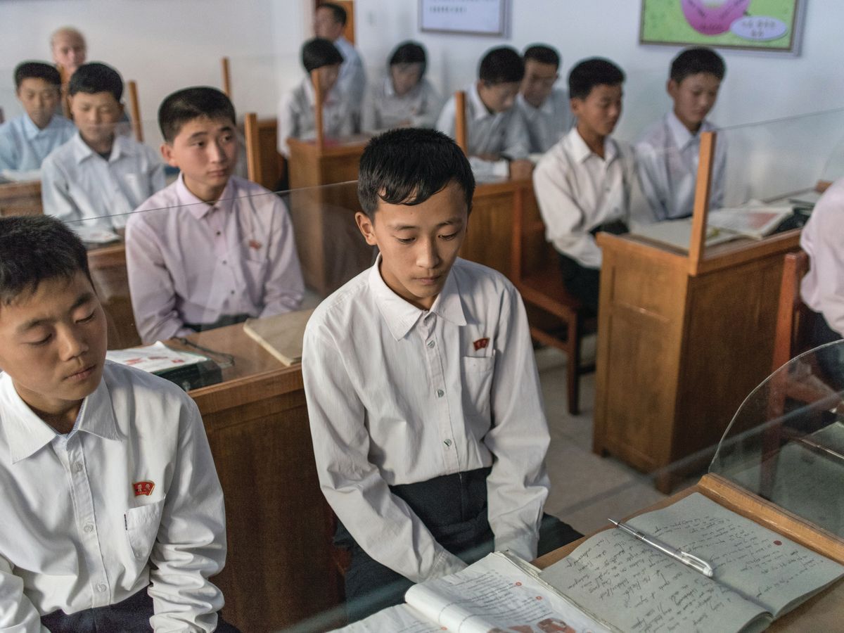 Rare photographs of daily life in North Korea go on show right in the ...
