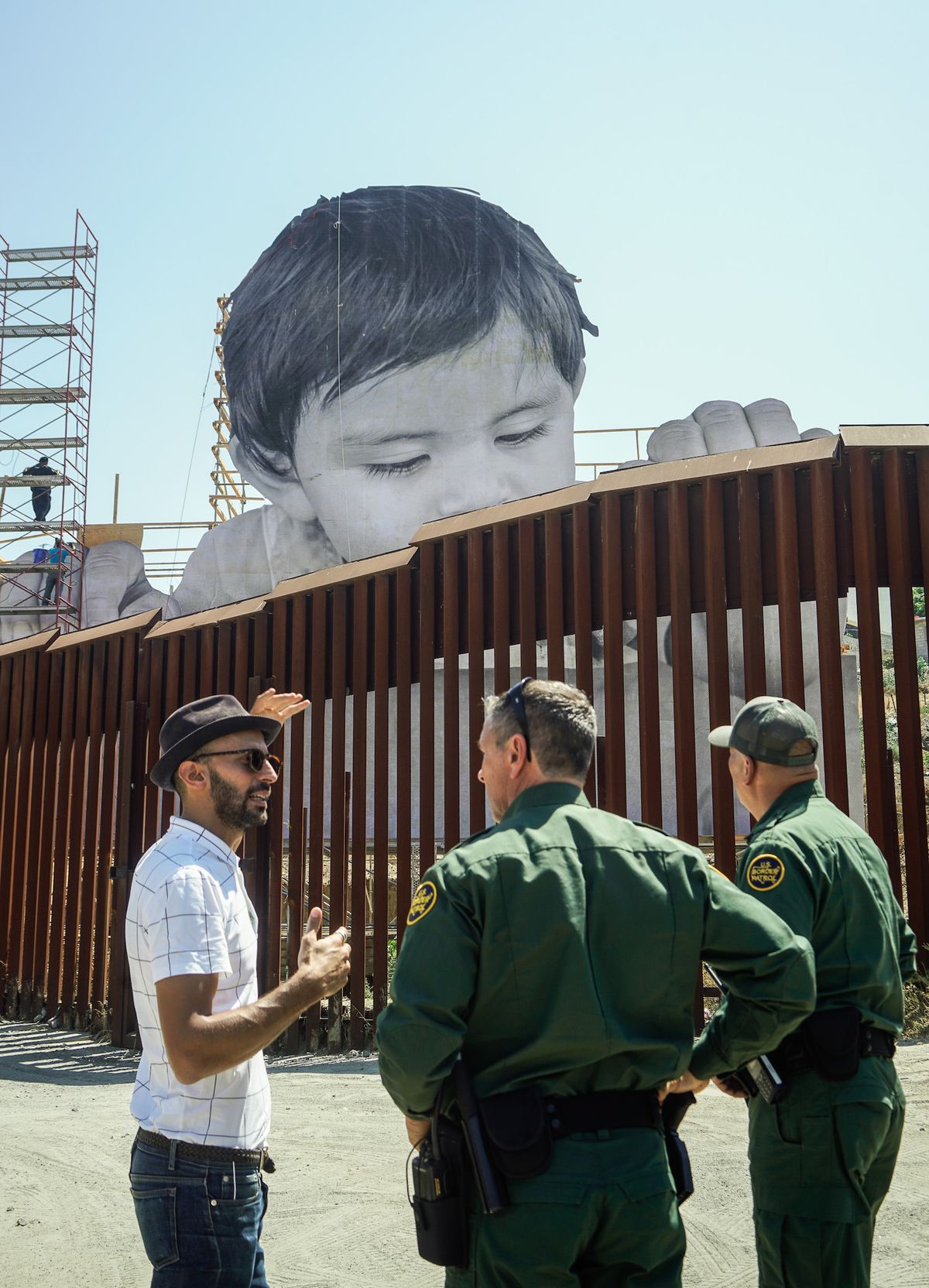 JR takes on borders and prisons in new film
