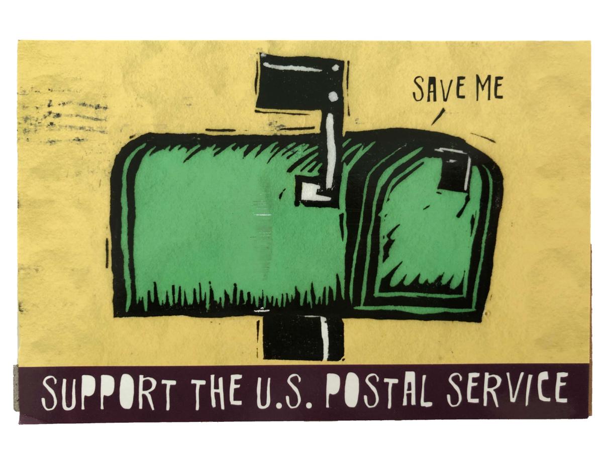 Mark Mothersbaugh and Beatie Wolfe want your postcards for democracy