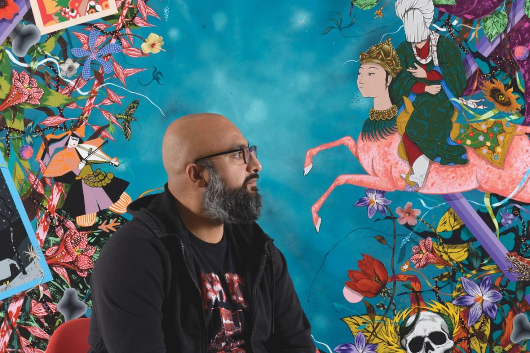 'More is more’: Iranian American artist Amir H. Fallah's LA show takes ...