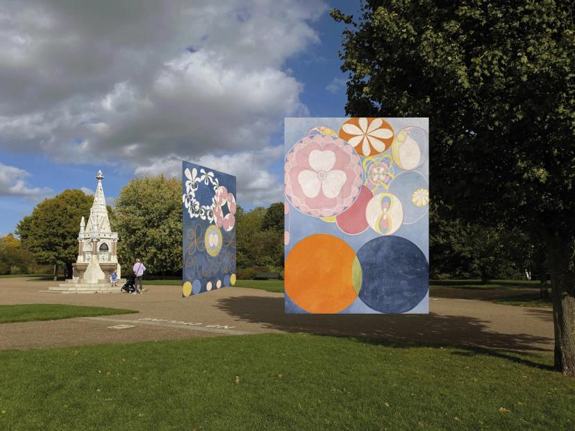 Walk with Hilma af Klint: AR brings works by the mystic mother of ...