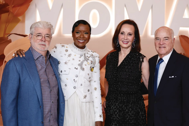 Star-studded MoMA gala—attended by Martin Scorsese, George Lucas and ...