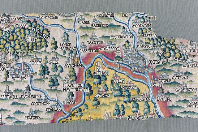 A rich tapestry of English life unfurls in Oxford with restoration of ...