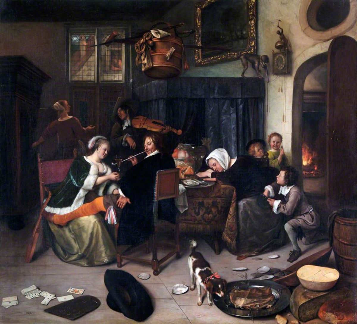 Partygate: debaucherous celebrations captured by artists through the ages