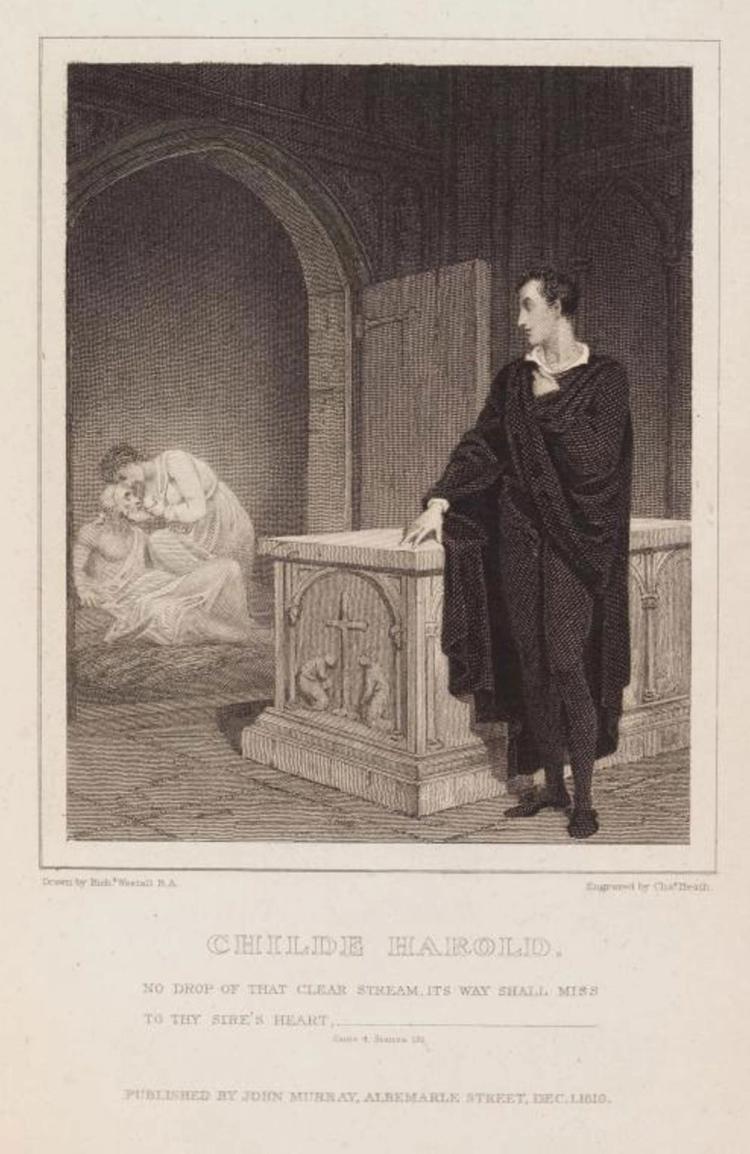 School of Lord Byron: how the first global celebrity influenced art ...