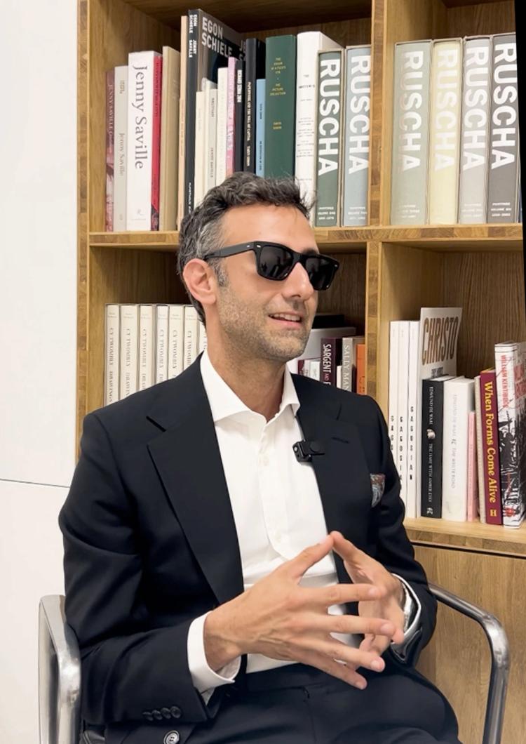 AI on AI: Alex Israel uses artificial intelligence to re-engage with memory