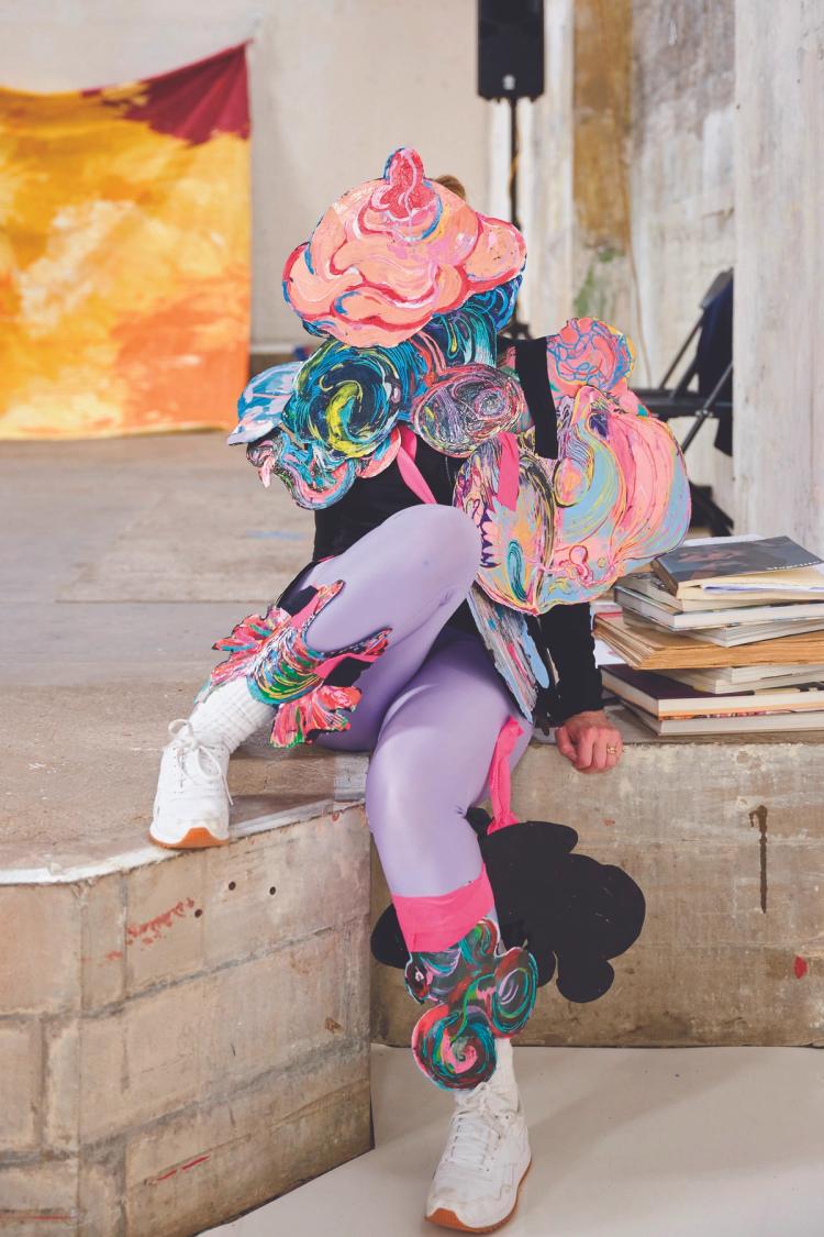 Florence Peake brings dancing canvases to spectacular modern church in ...