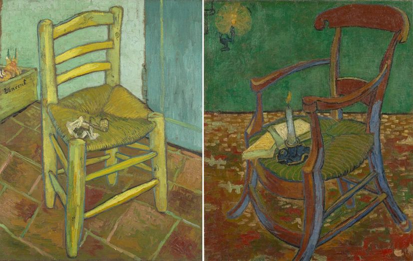 A separated pair: the story behind Vincent van Gogh’s famous empty chairs