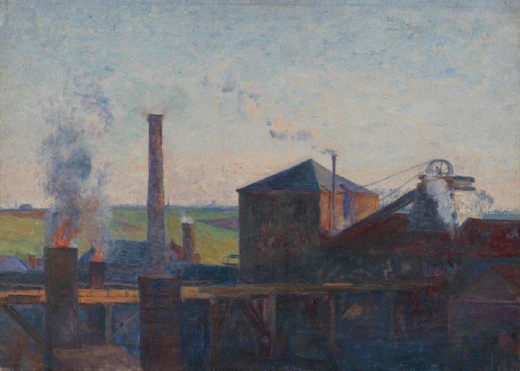 What lies behind the twisted forms of Van Gogh's mountain landscape at ...