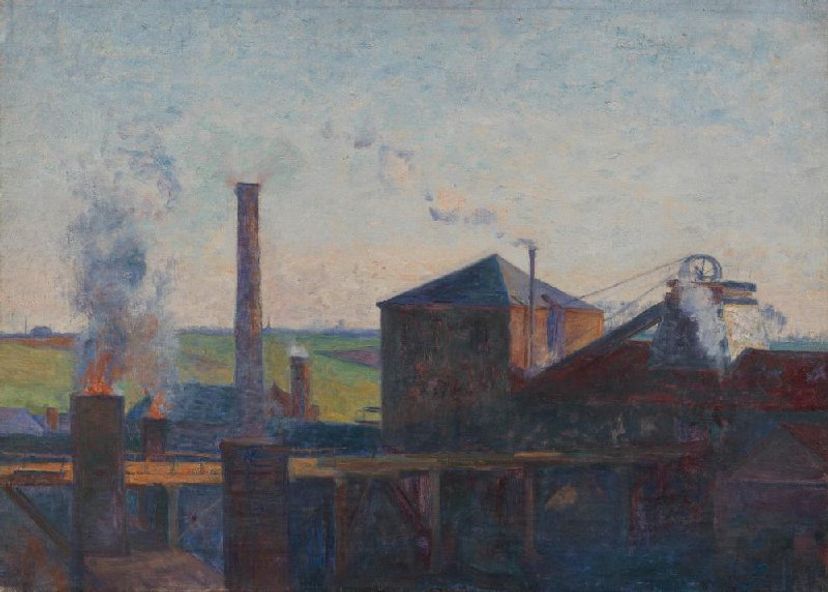 What lies behind the twisted forms of Van Gogh's mountain landscape at ...