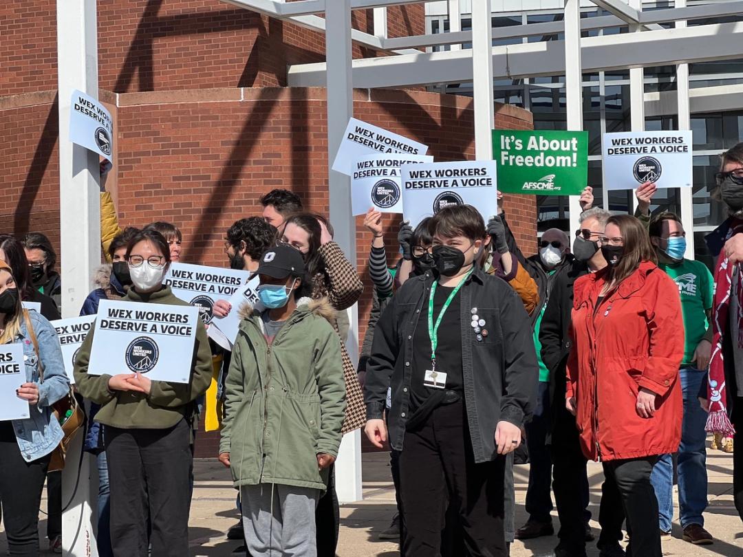 Workers at Ohio State University’s Wexner Center for the Arts move to ...
