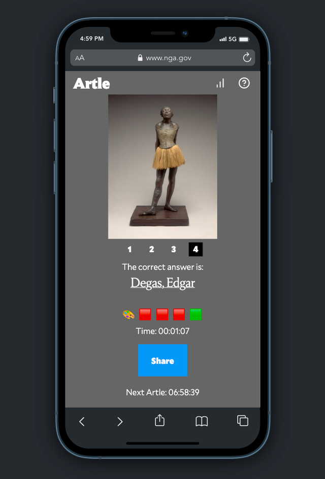 Meet your new daily obsession, brought to you by the National Gallery ...