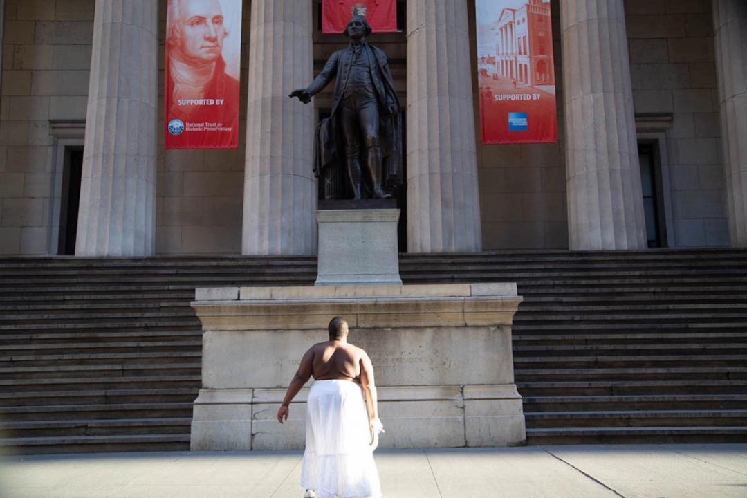 The artist confronting the history of New York’s slave trade