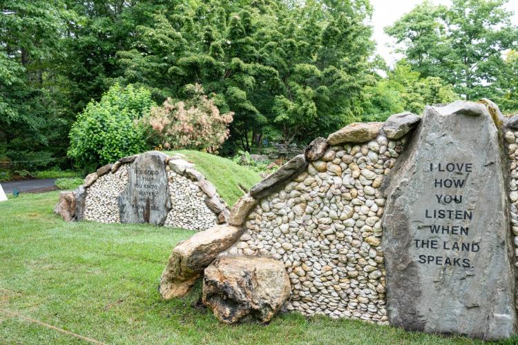 ‘You’re right! This is Native land’: New site-specific sculptures in ...