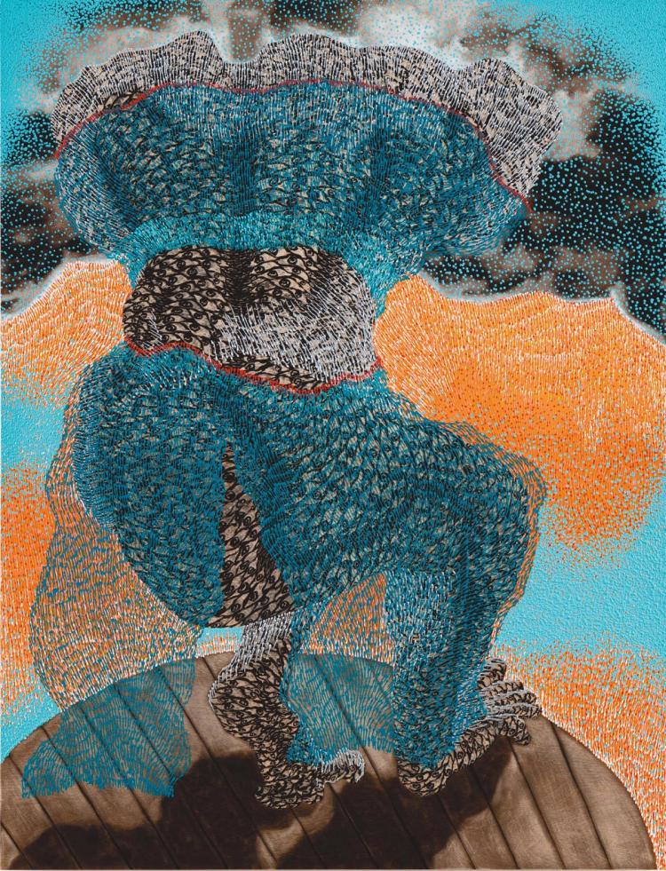 From working at the dollar store to exhibiting at the museum next door ...