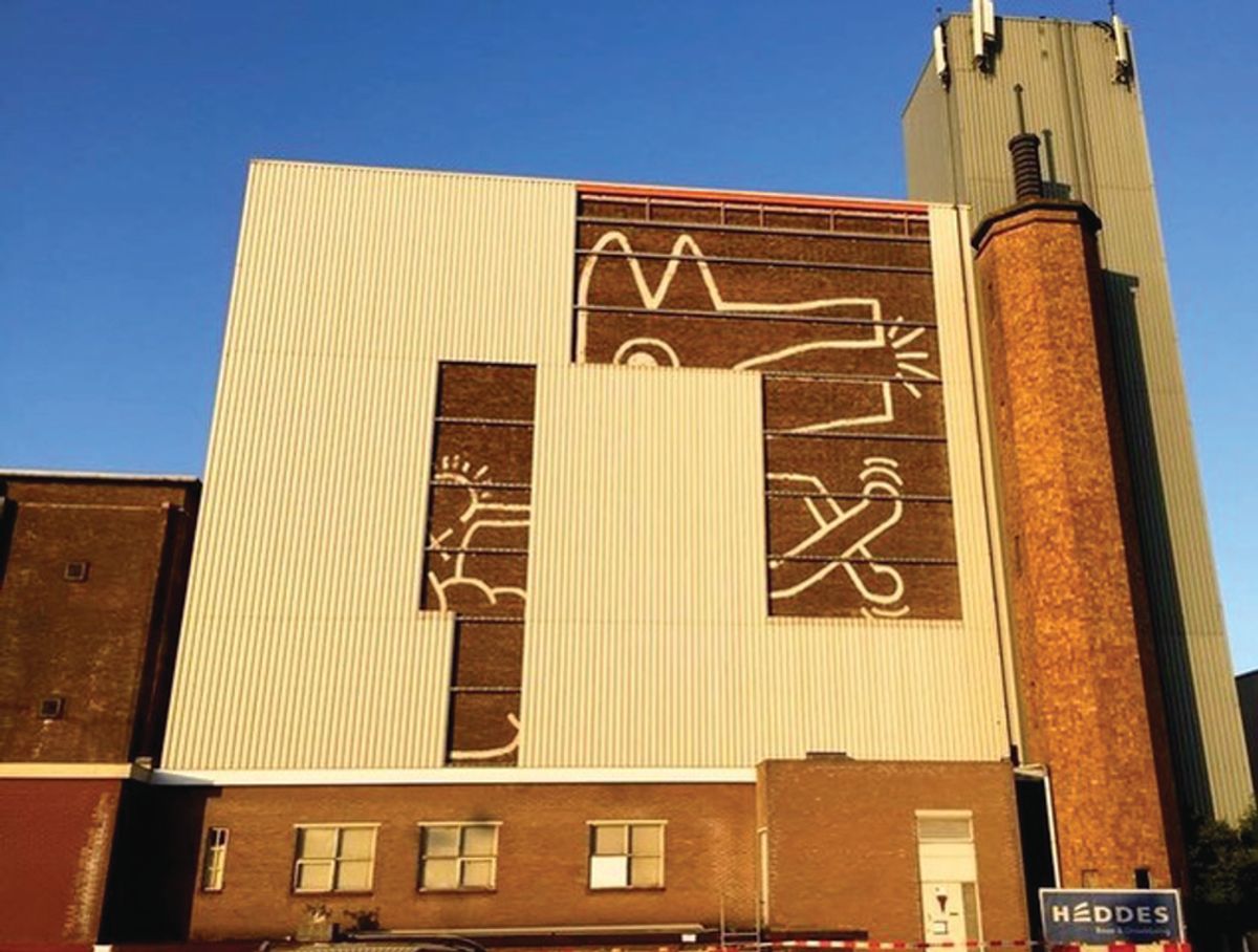 Once hidden, Keith Haring’s Amsterdam mural is ready for restoration