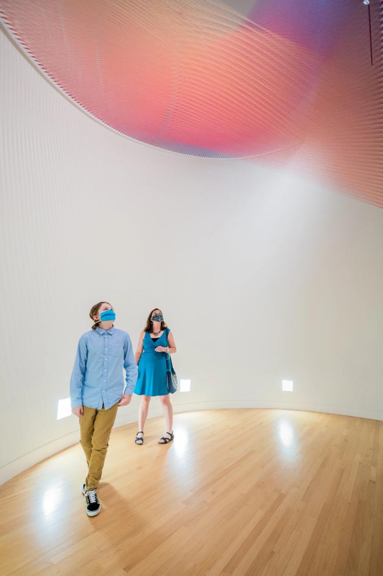 Visitors return to Crystal Bridges amid adaptations and provocations
