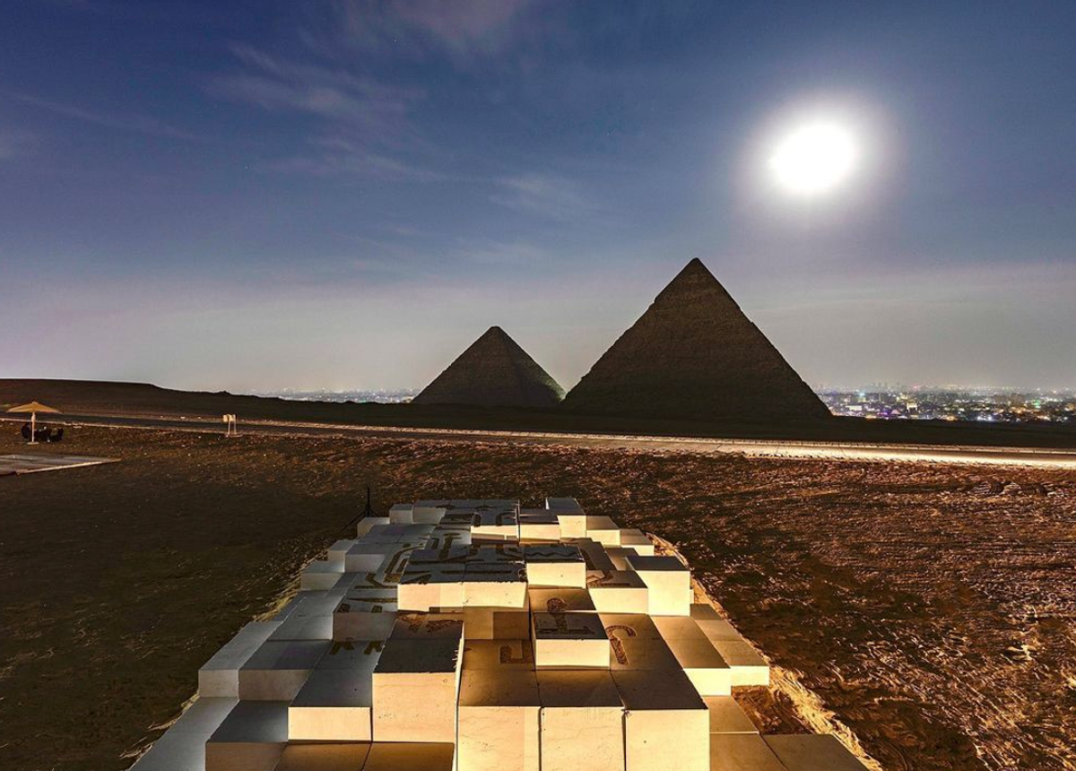 JR blows the top off Egypt’s Great Pyramid: first look at Cairo show of ...