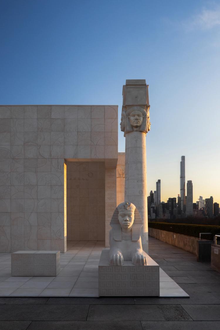 Lauren Halsey's Metropolitan Museum rooftop commission: a pharaonic ...