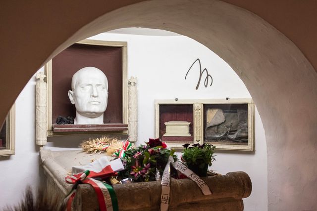 Mussolini family feuds over reopened crypt of fascist Italian dictator