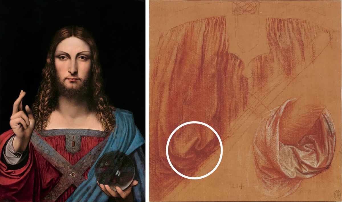 Did Leonardo da Vinci's studio produce two Salvator Mundis in parallel?