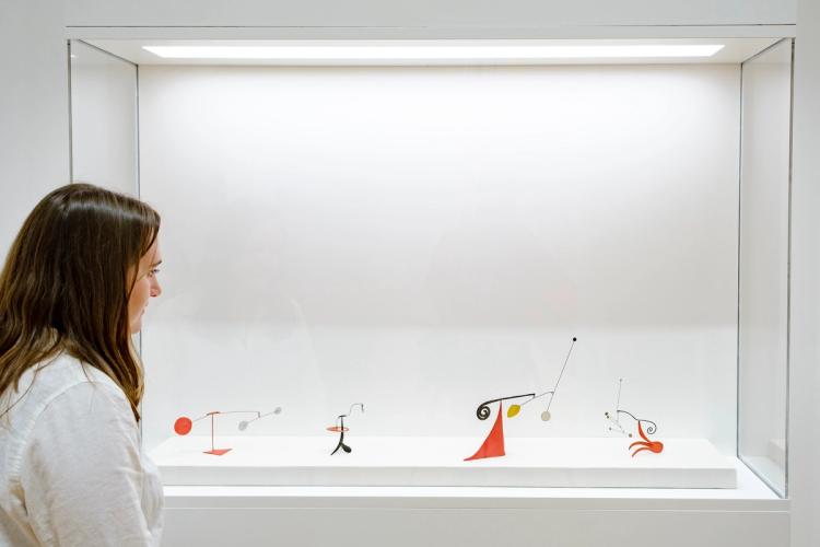 A theatrical new Calder exhibition staged in Seattle