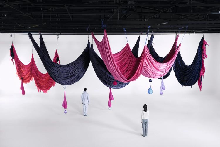 Woo Hannah: "Fabric is good for expressing weird but beautiful things"