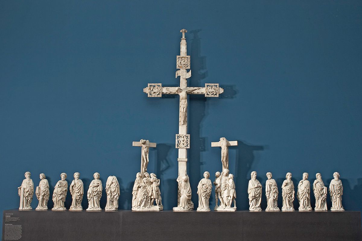 Lasers and water gel used to restore Medieval altarpiece from Rimini