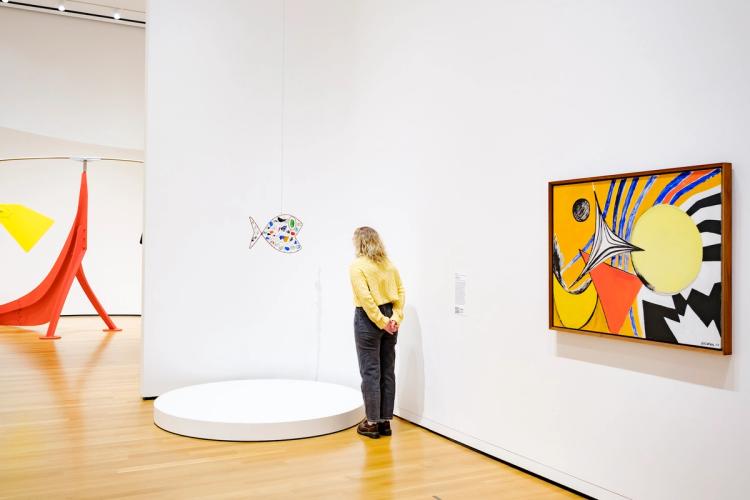 A theatrical new Calder exhibition staged in Seattle