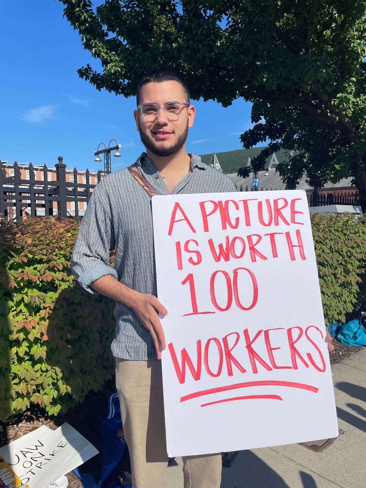 Mass Moca workers walk off the job for one-day strike